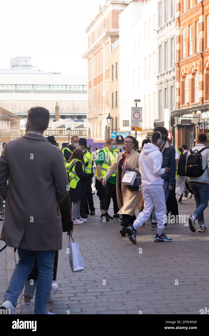 After Lockdown London West End Soho Stock Photo - Alamy