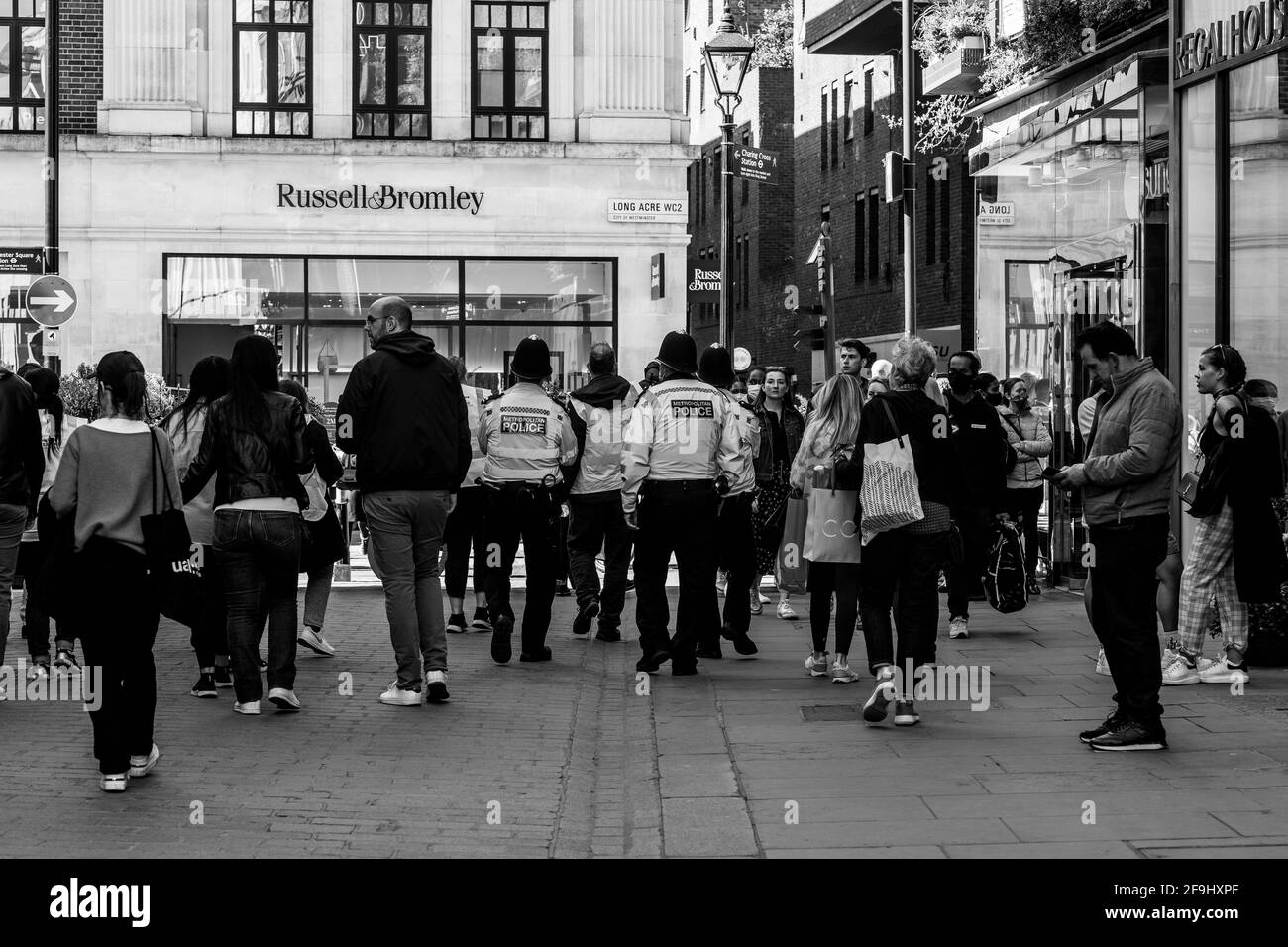 After Lockdown London West End Soho Stock Photo - Alamy