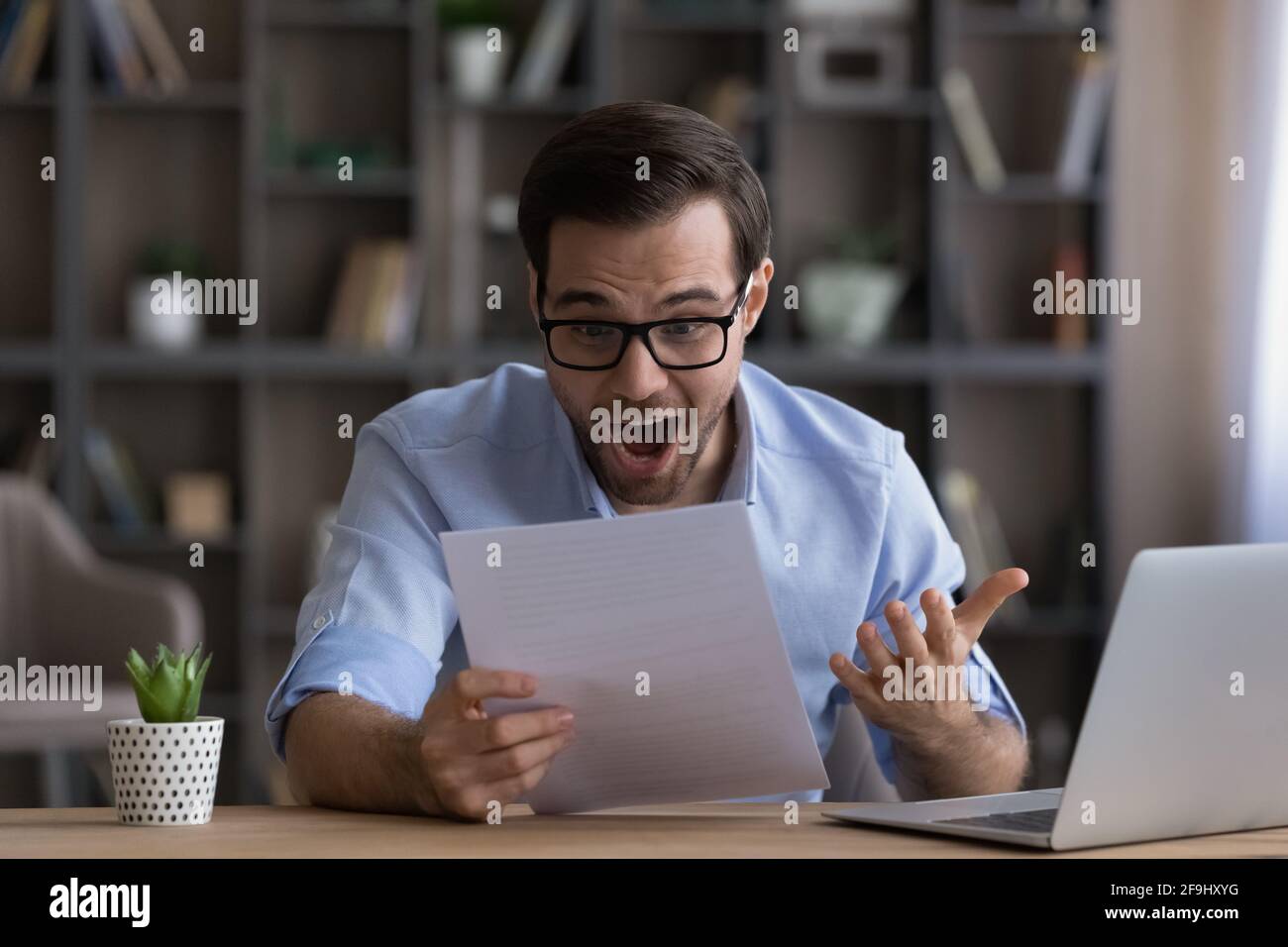 Overjoyed successful businessman in hi-res stock photography and images ...