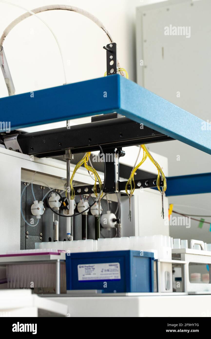 automatic equipment for analysis. technologies in the medical ...