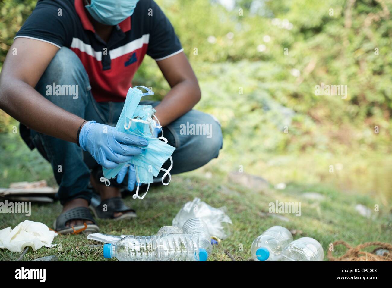 Medical waste pollution hi-res stock photography and images - Alamy