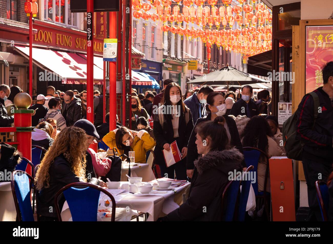 After Lockdown London West End Soho Stock Photo - Alamy