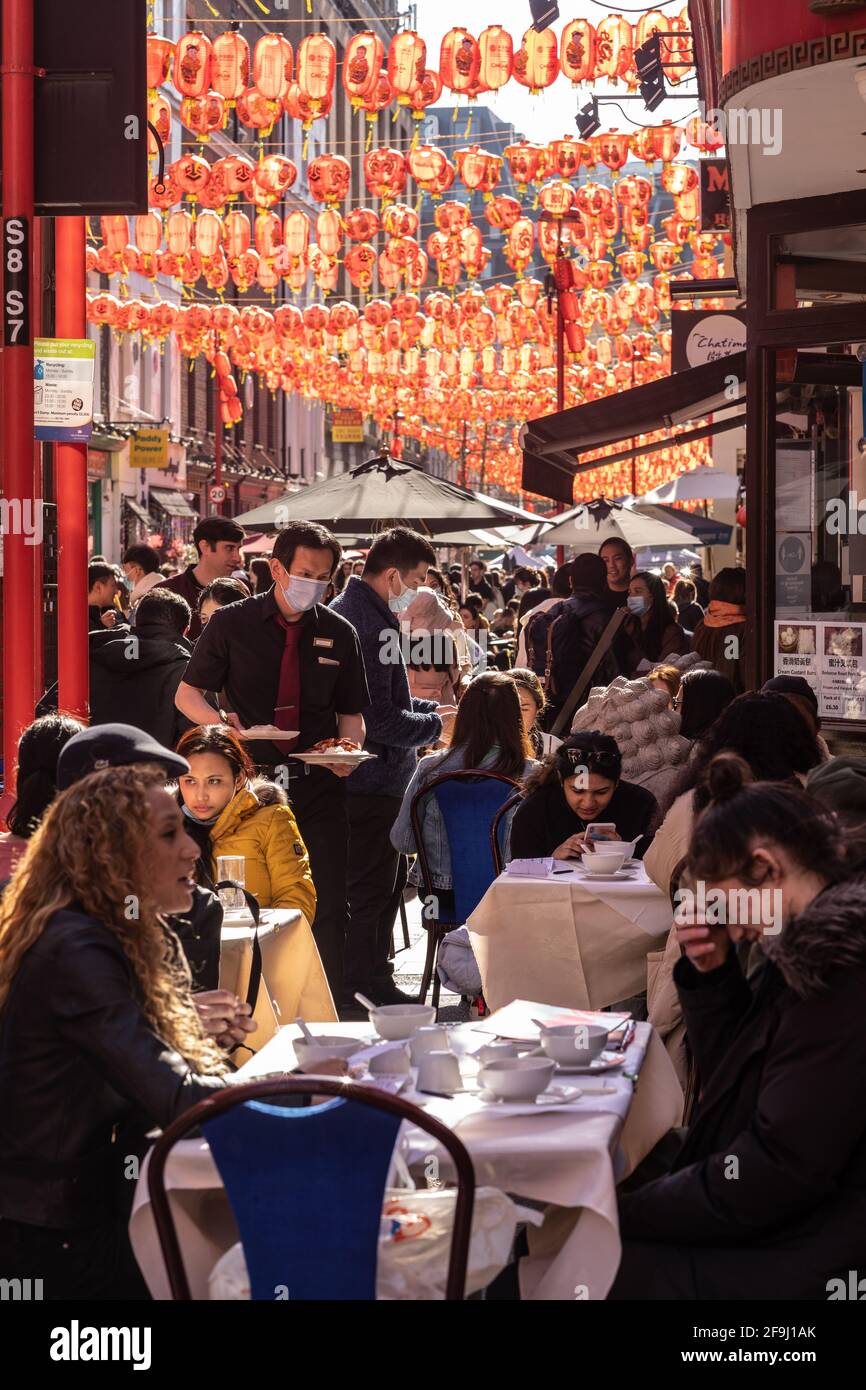 After Lockdown London West End Soho Stock Photo - Alamy
