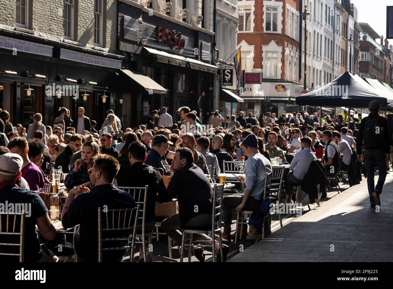 After Lockdown London West End Soho Stock Photo - Alamy