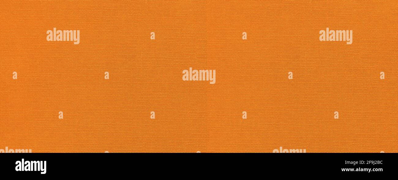 Orange canvas texture background banner. Clean fabric wallpaper Stock ...