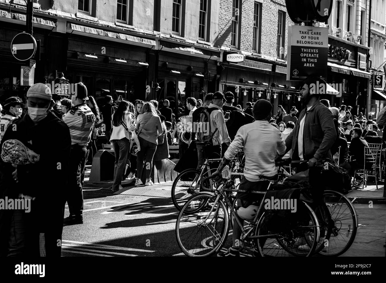 After Lockdown London West End Soho Stock Photo - Alamy