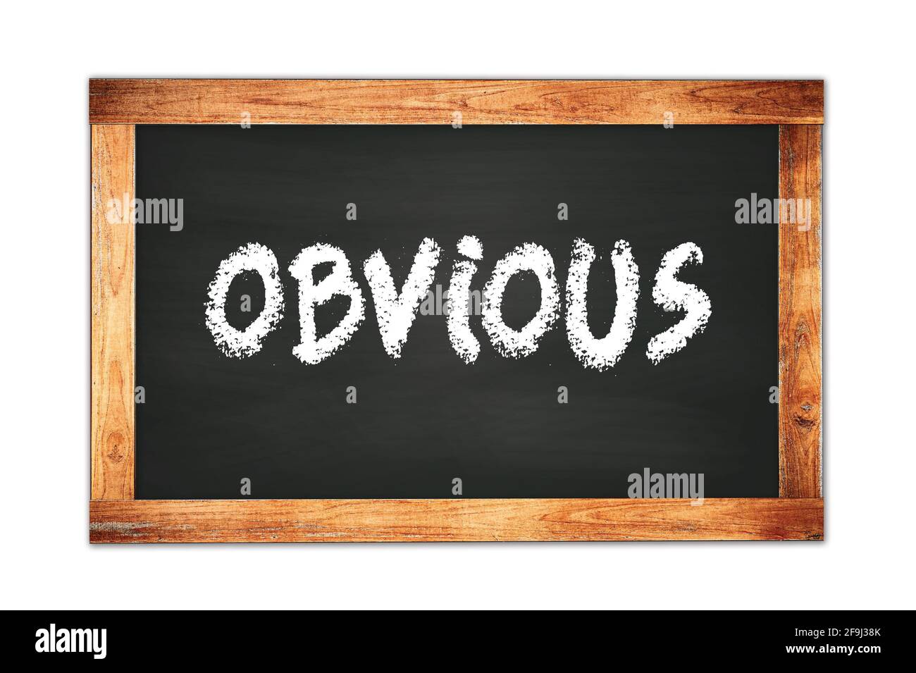 Obvious word hi-res stock photography and images - Alamy