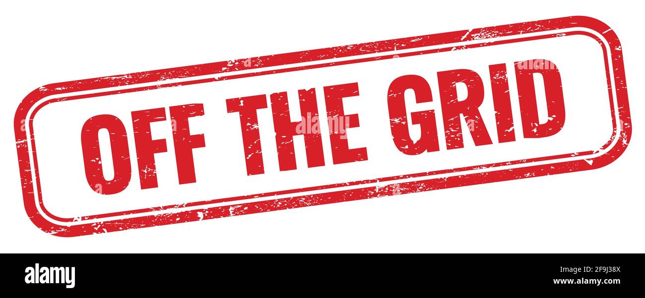 Off the grid stamp hi-res stock photography and images - Alamy