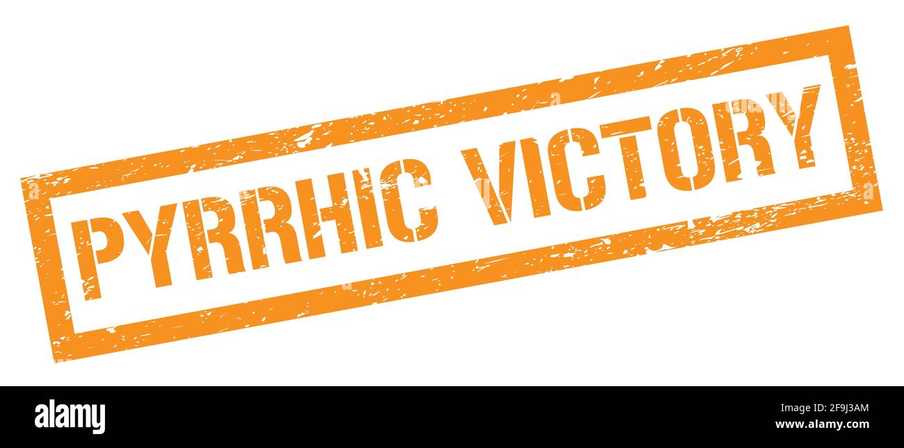 Pyrrhic victory hi-res stock photography and images - Alamy