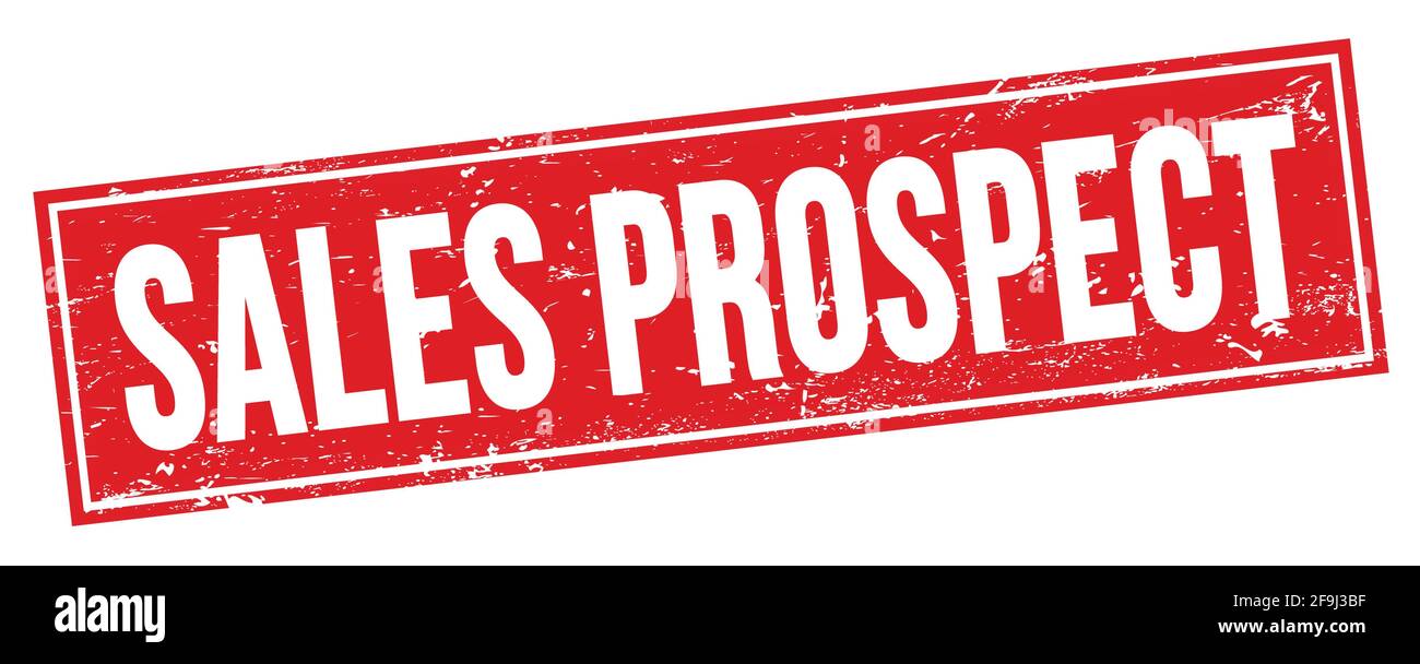 Sales prospect stamp hi-res stock photography and images - Alamy
