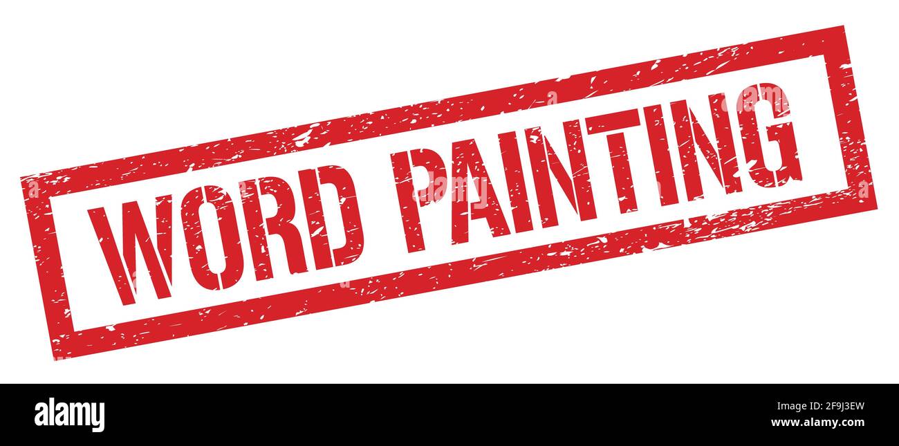 Word painting hi-res stock photography and images - Alamy