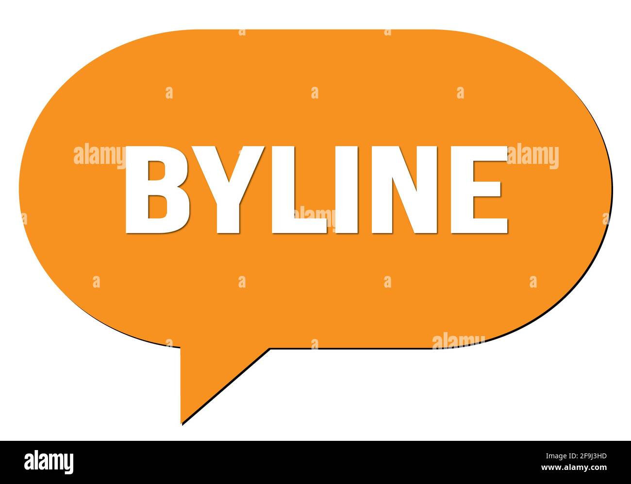 Byline text hi-res stock photography and images - Alamy
