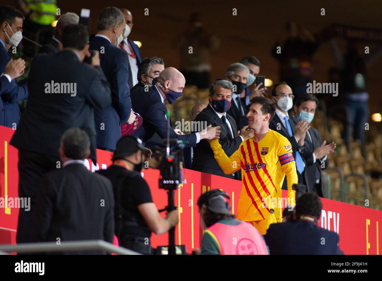Lionel messi copa del rey 2021 hi-res stock photography and images - Alamy
