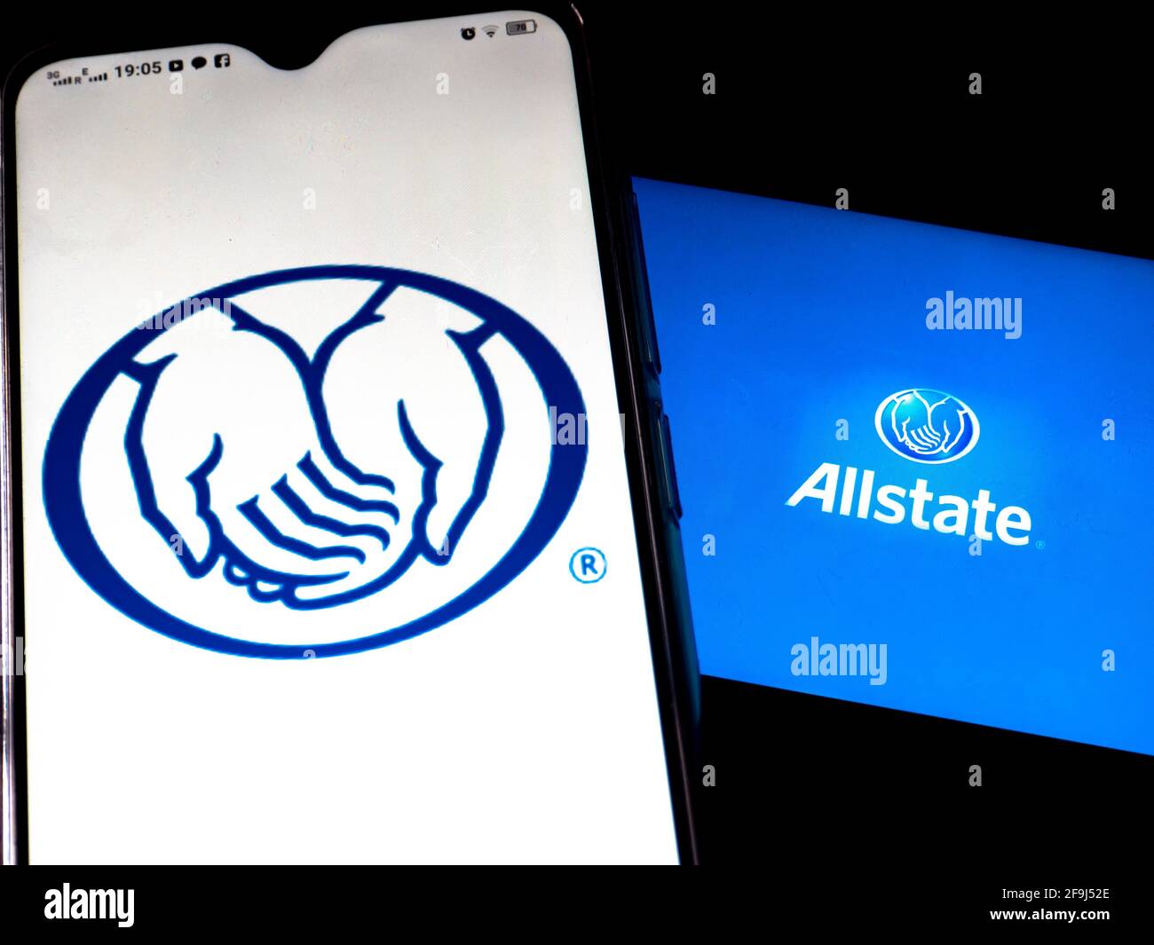 Allstate corporation logo hi-res stock photography and images - Alamy