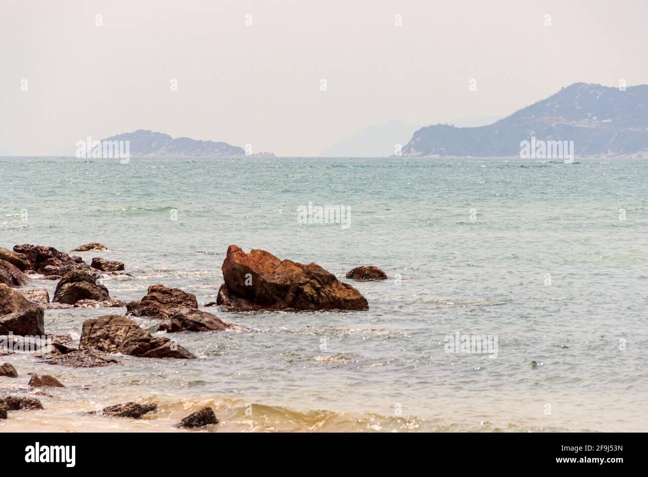 Beautiful seaside view far hi-res stock photography and images - Alamy
