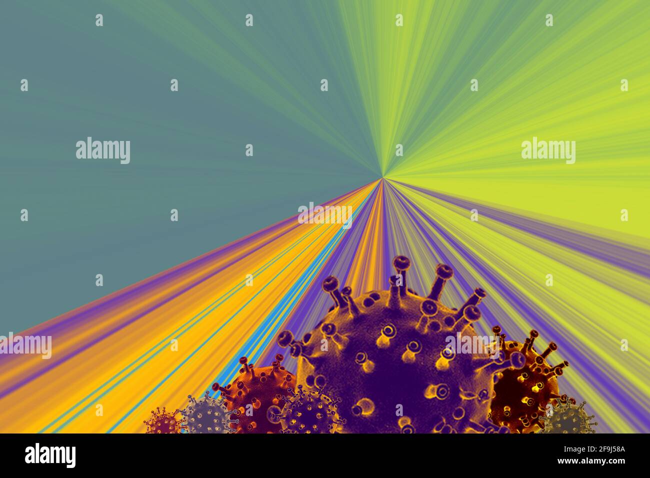 COVID-19 Coronavirus disease outbreak background. Stop spreading Corona ...
