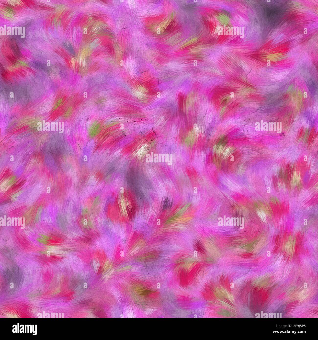 Seamless faux digital painted floral pattern print Stock Photo - Alamy