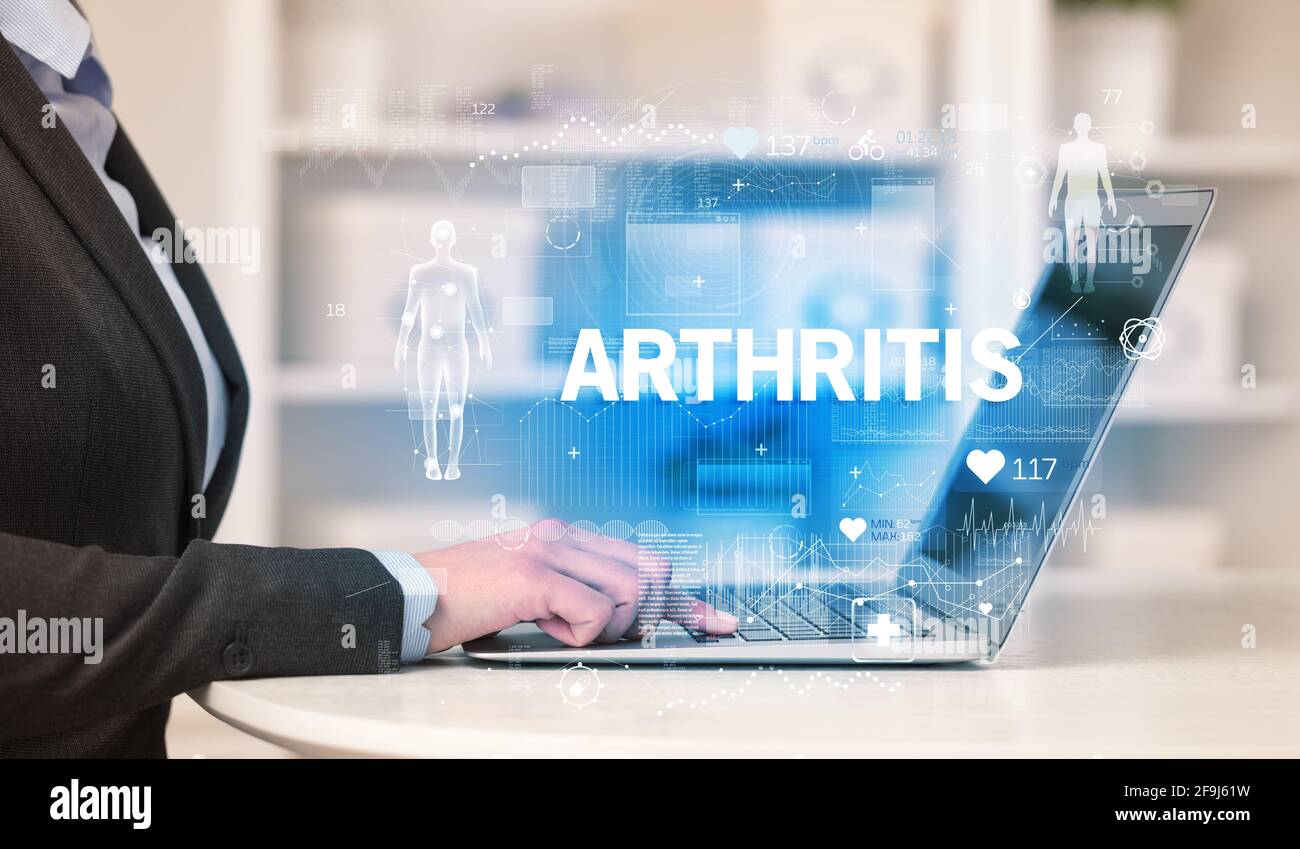 Doctor working a health check Stock Photo - Alamy