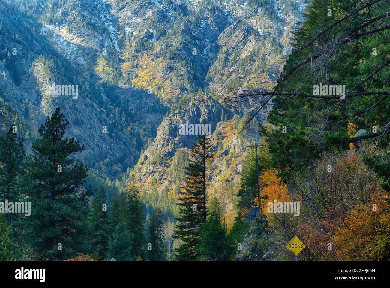 Landscape of rocky hills covered in greenery under the sunlight in ...