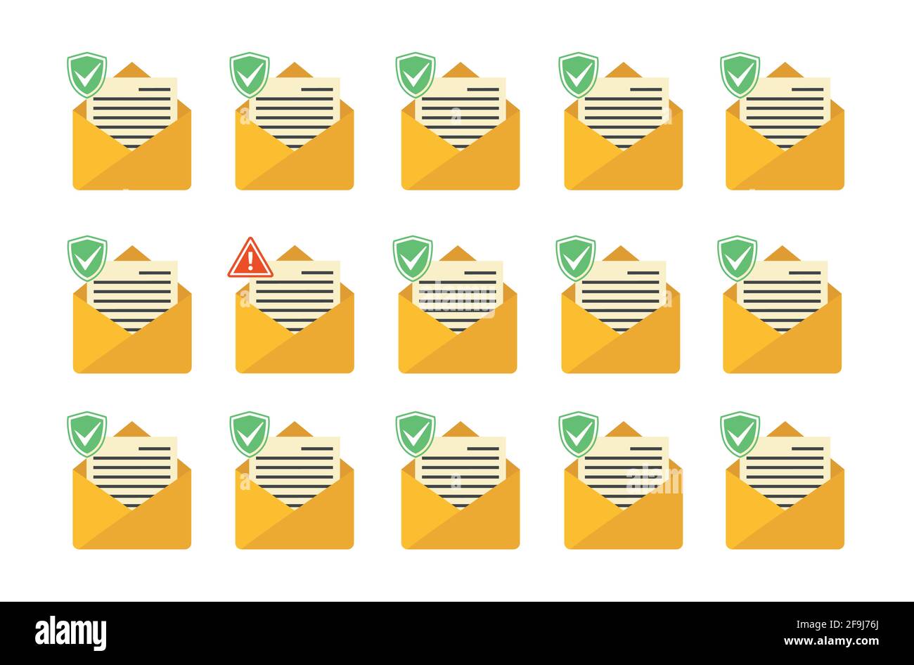 Fraud scam phishing email Stock Vector Images - Alamy