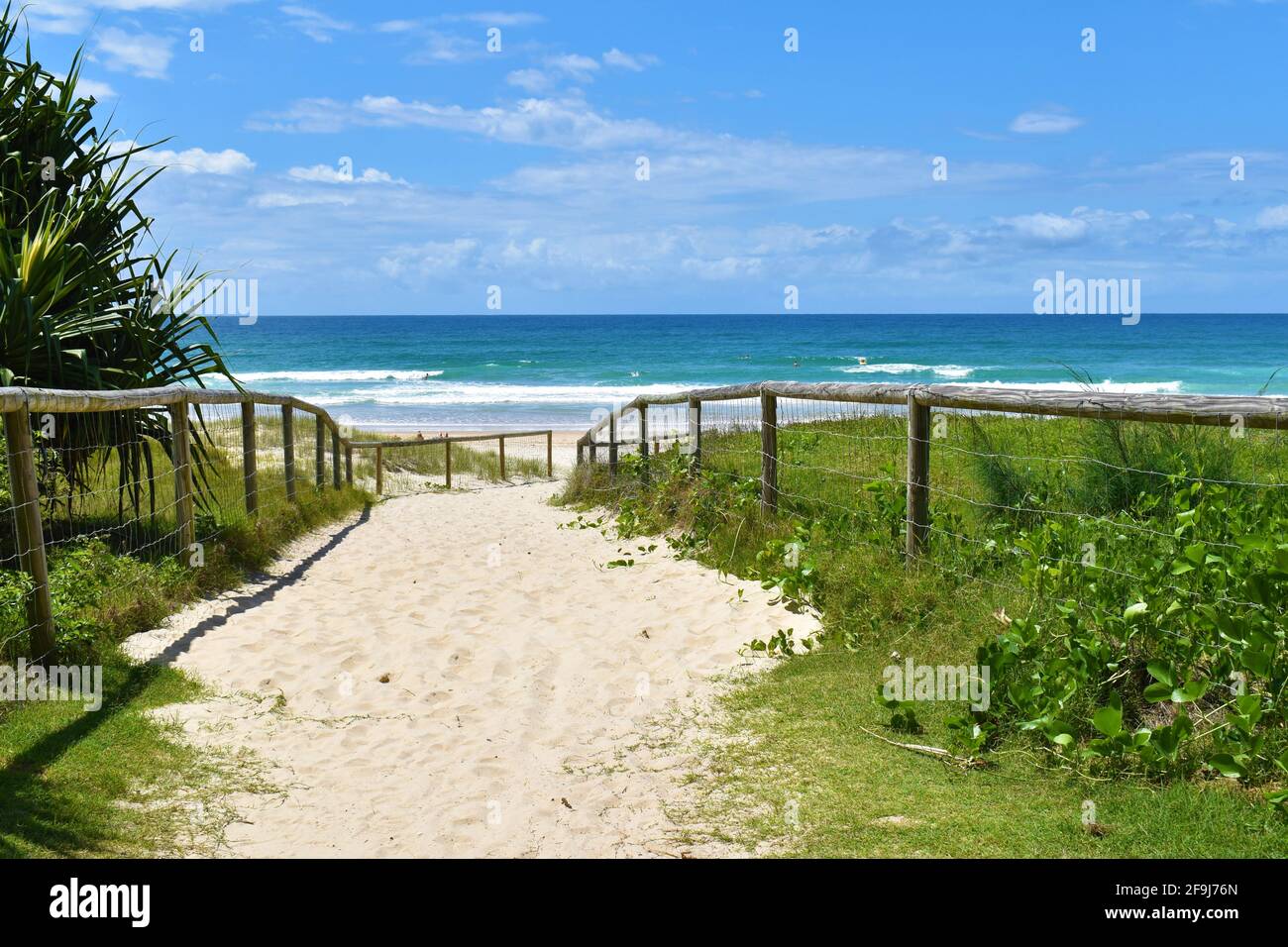 Sandy Path to the Beach Stock Photo - Alamy