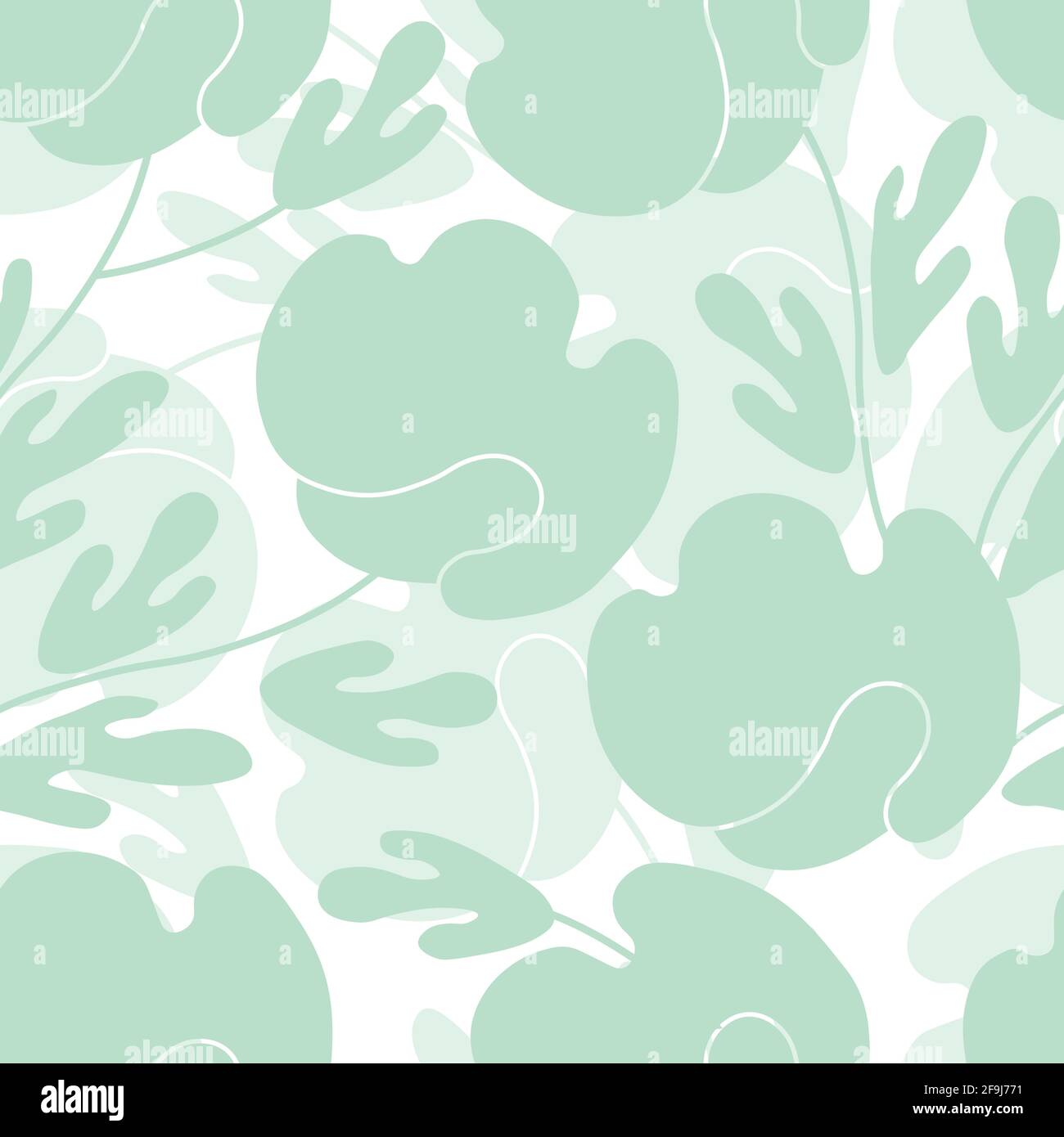 Seamless floral pattern based on traditional folk art ornaments. Modern ...