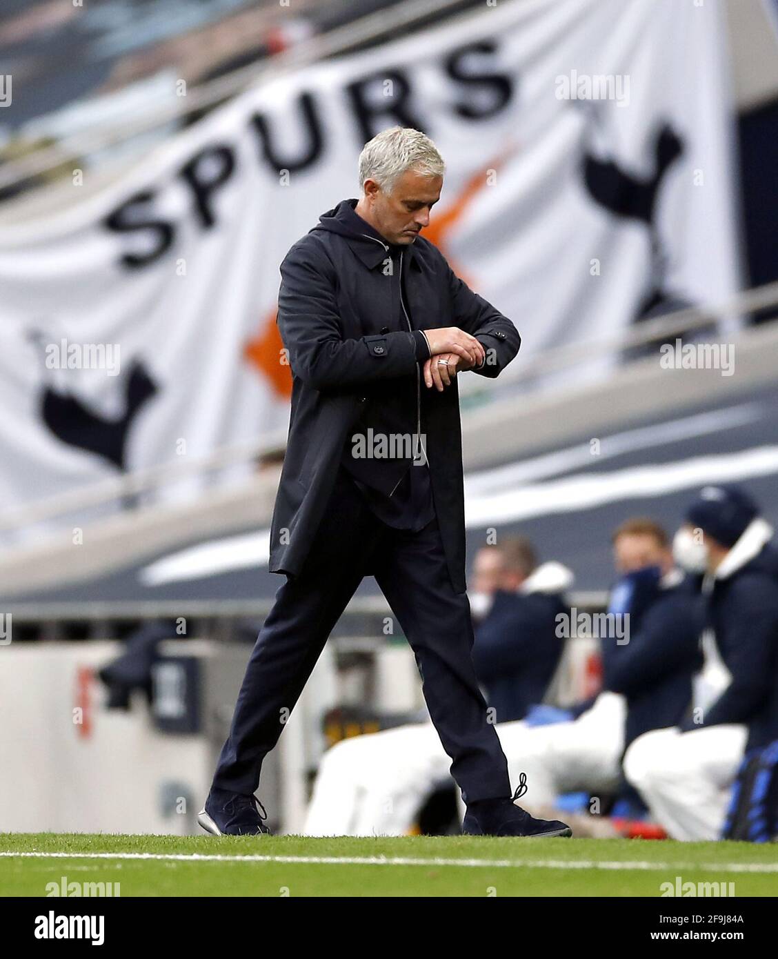 File photo dated 27-09-2020 of Tottenham Hotspur manager Jose Mourinho ...