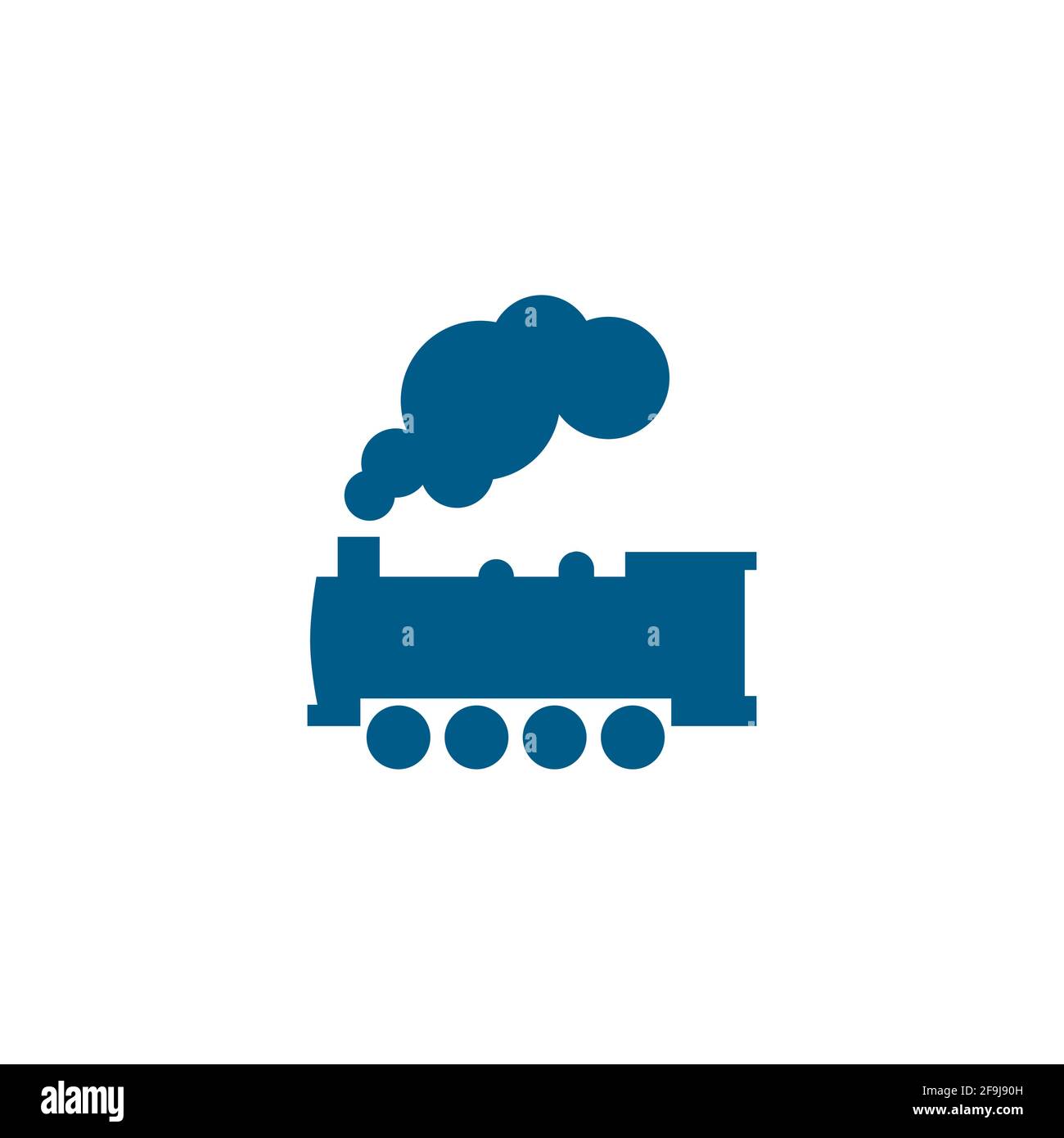 Blue Steam Icon