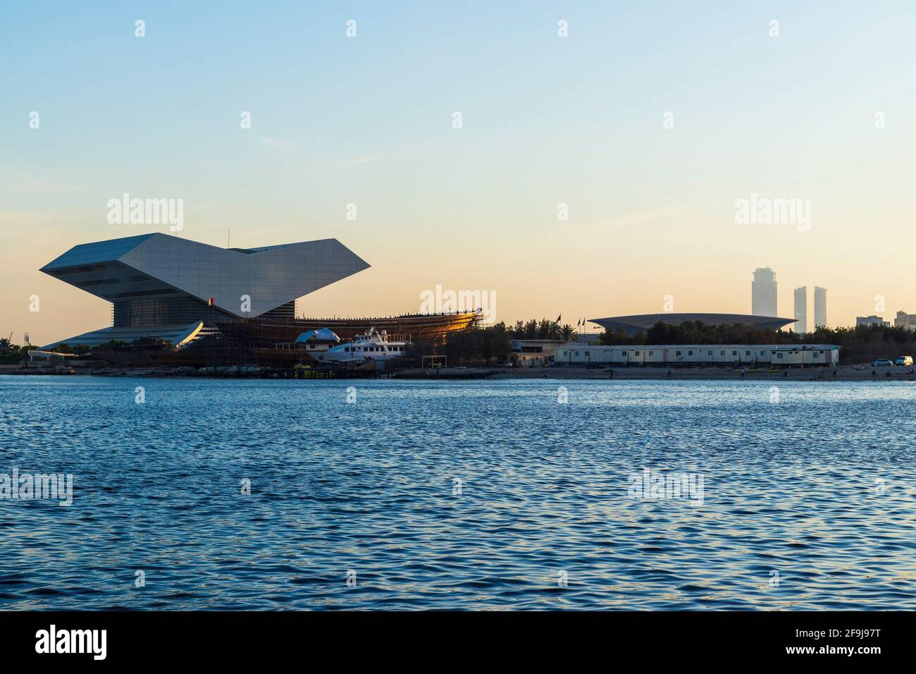 Dubai, UAE - 04.17.2021 New building of Sheikh Muhammad Bin Rashid ...