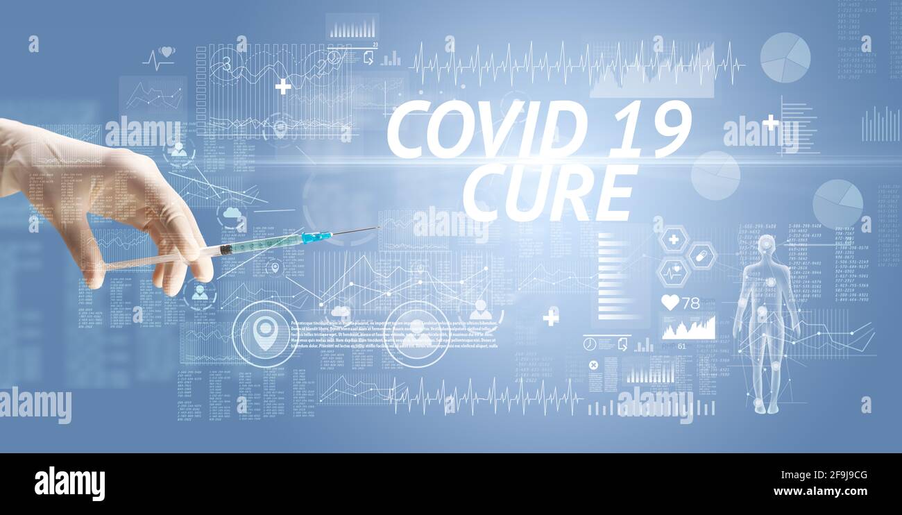 Syringe needle with virus vaccine Stock Photo - Alamy