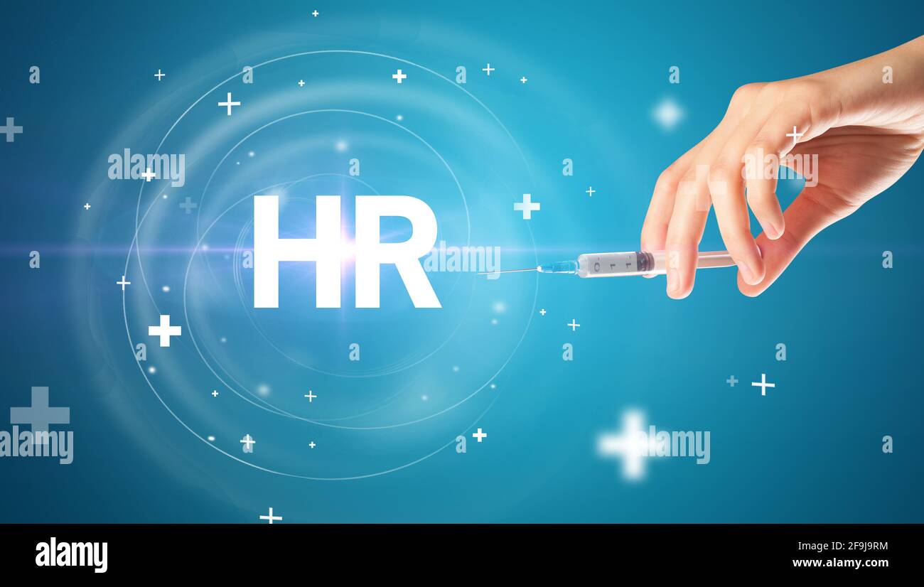 Syringe needle with virus vaccine Stock Photo - Alamy