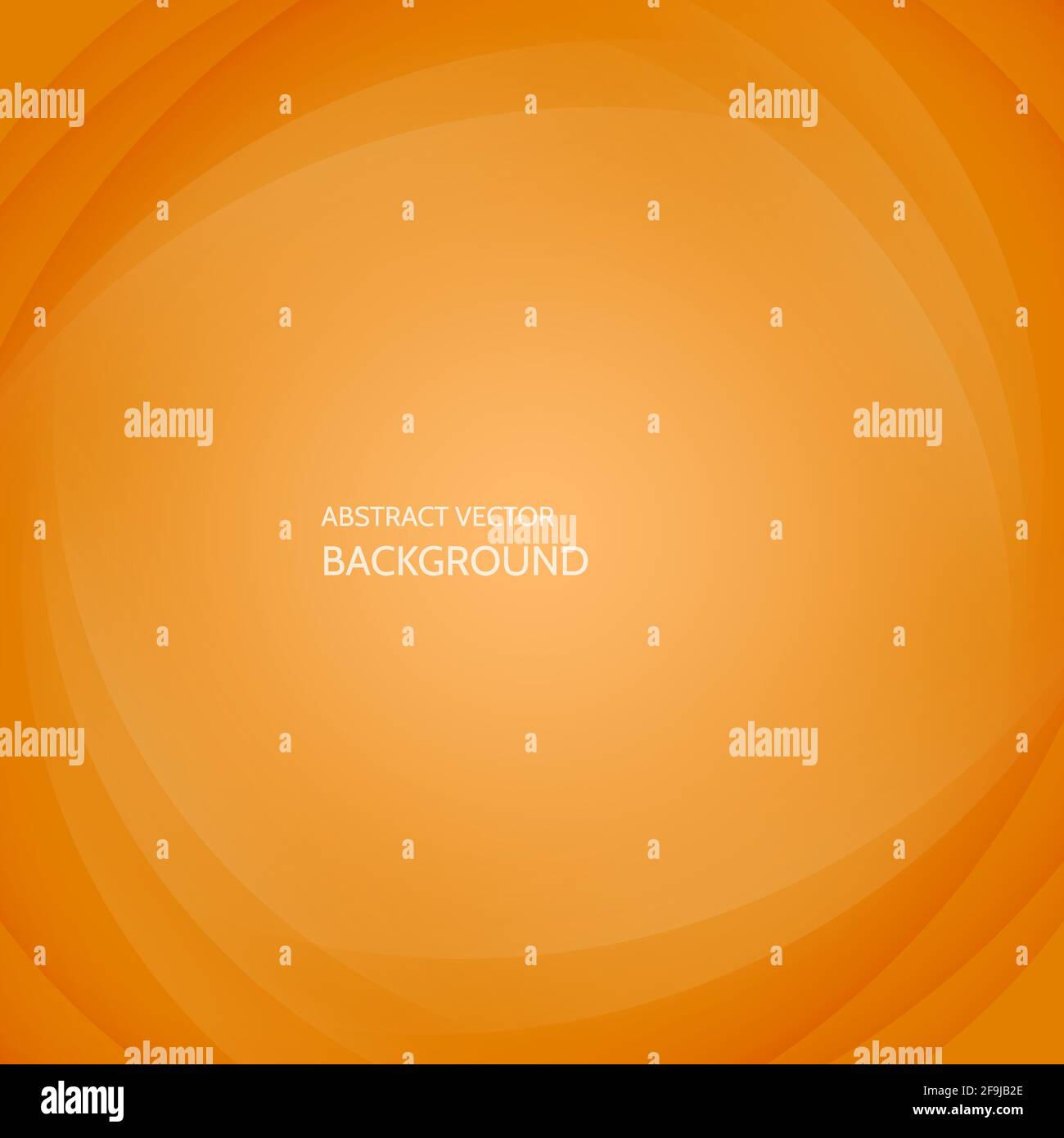 Vector abstract elegant orange background. Wavy square symmetrical ...