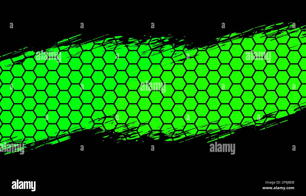 abstract black green grunge background Stock Vector Image & Art - Alamy