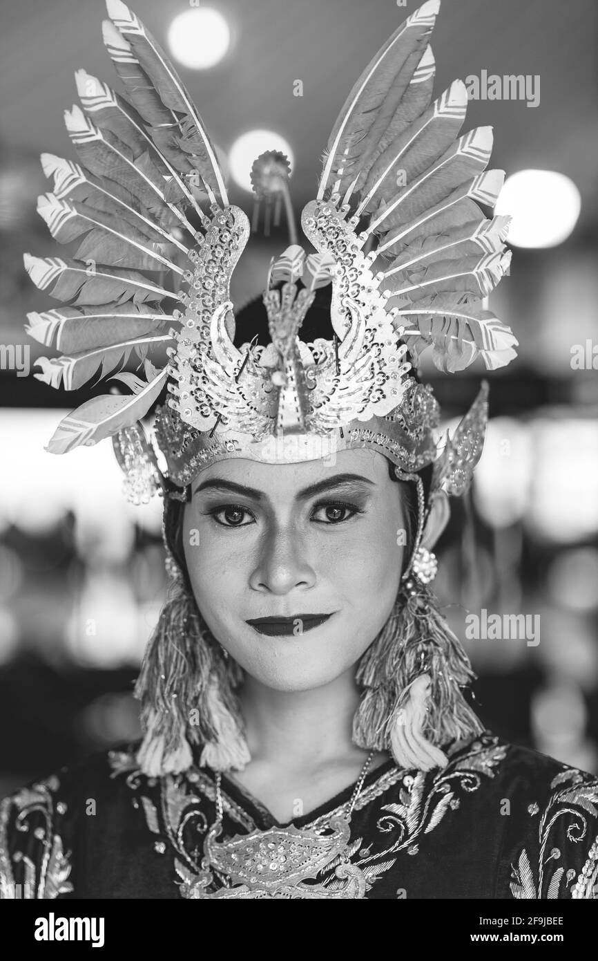 A Portrait Of A Traditional Javanese Dancer At The Sultan’s Palace (The ...