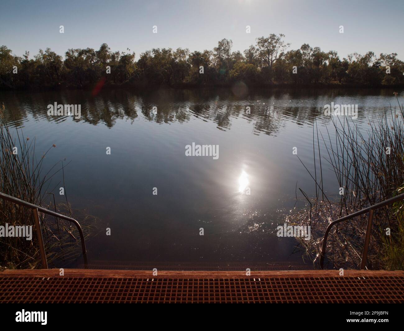 Deep Reach pool (Nhanggangunha)., Millstream, Western Australia Stock ...