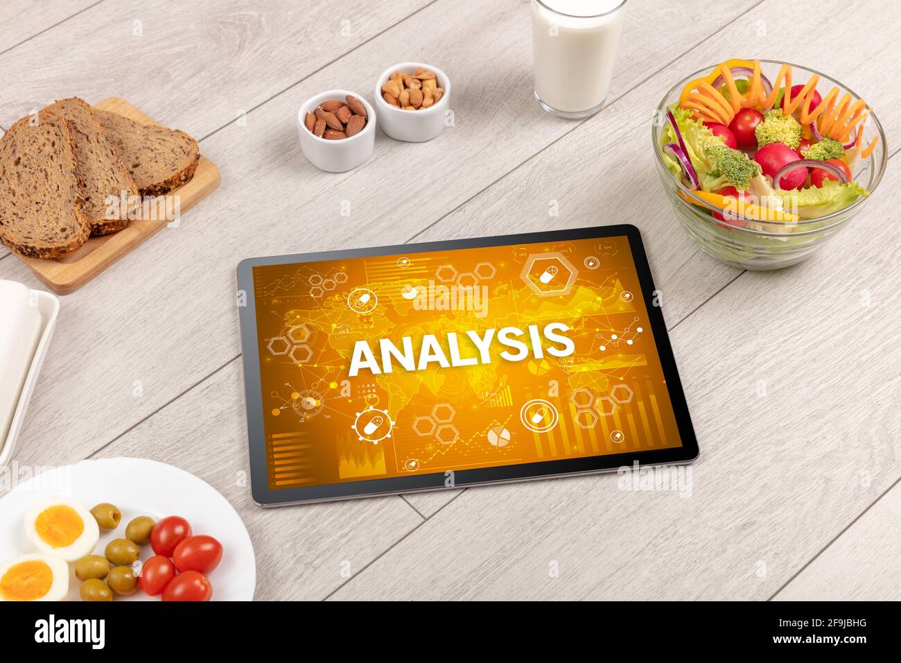 Healthy Tablet Pc compostion, immune system boost concept Stock Photo ...