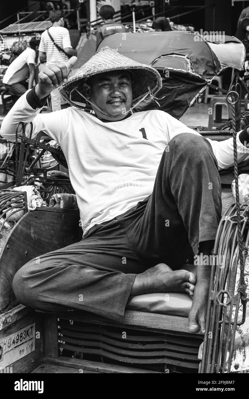 A Smiling Yogyakarta, Indonesia Stock Photo - Alamy