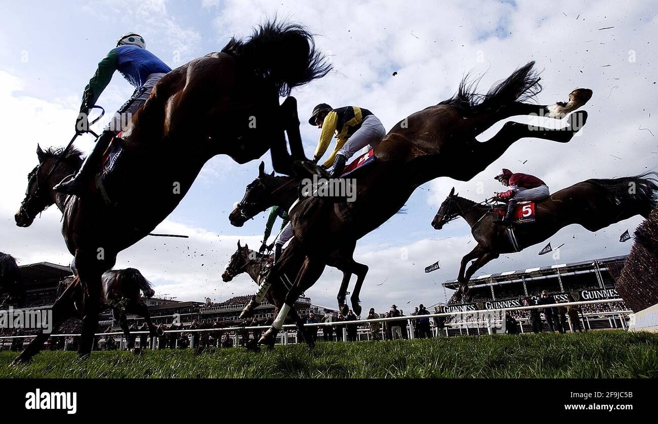 NATIONAL HUNT FESTIVAL CHELTENHAM 2nd DAY THE ROYAL SUNALLIANCE CHASE ...