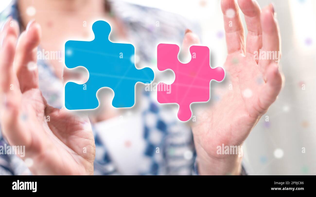 Unity concept between hands hi-res stock photography and images - Alamy