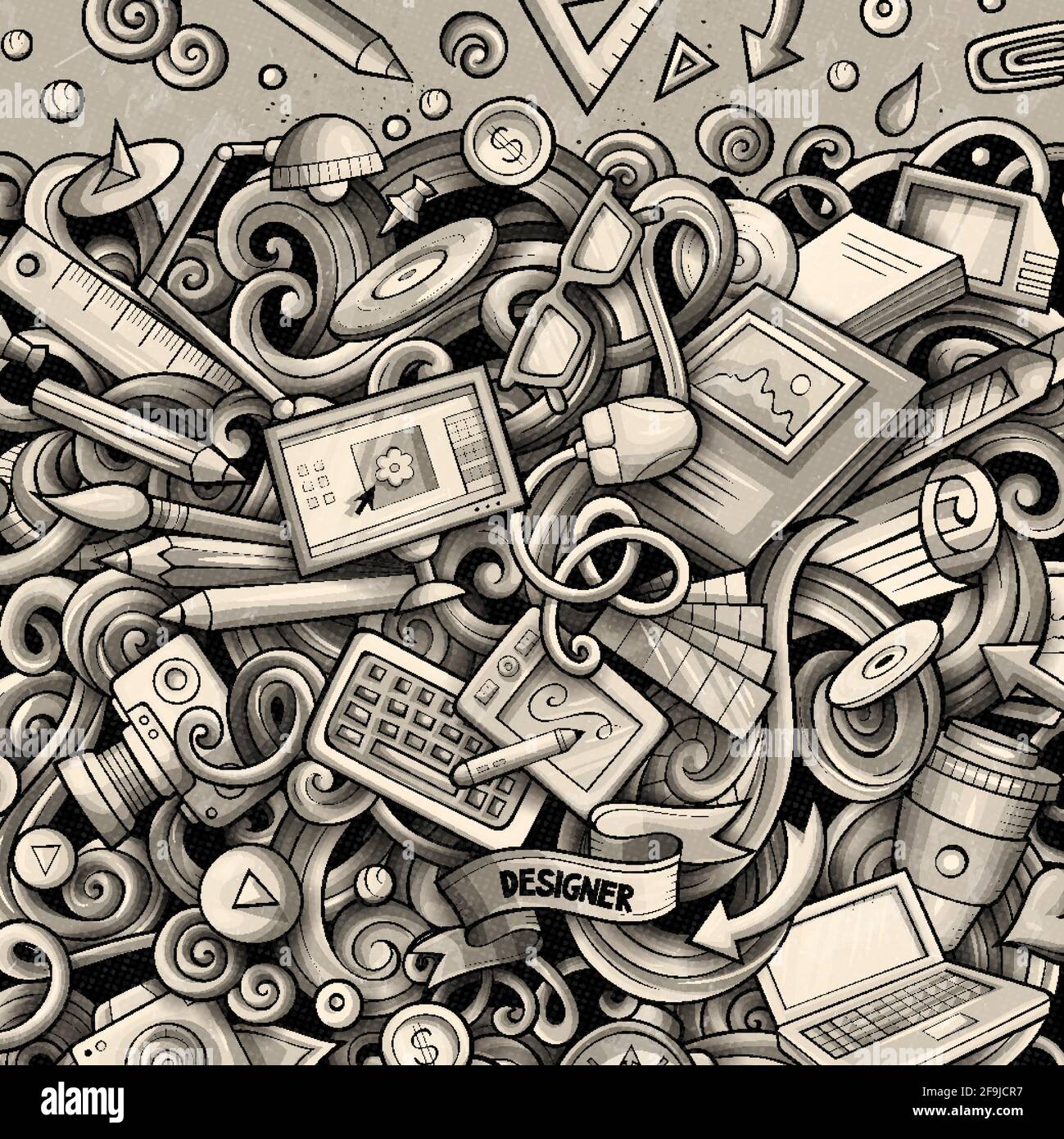 Artist collage Stock Vector Images - Alamy