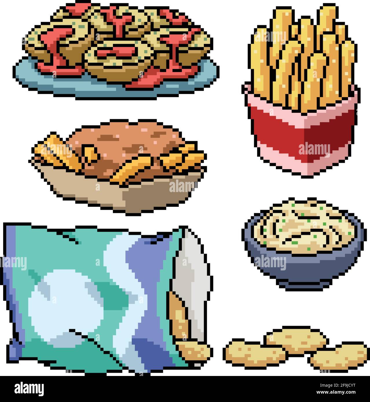 Food pixel hi-res stock photography and images - Alamy