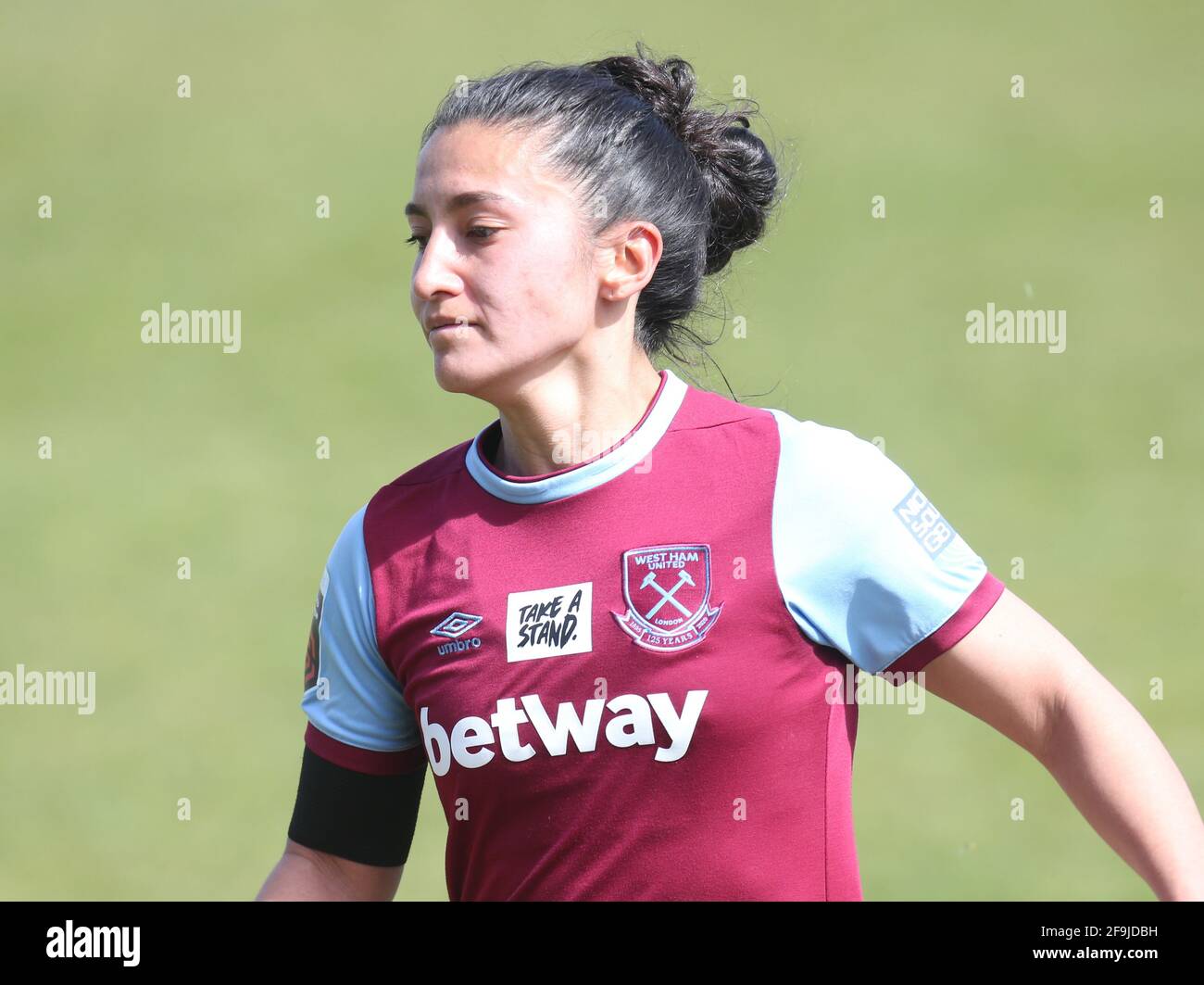 DAGENHAM, ENGLAND - APRIL 18: Maz Pacheco of West Ham United WFC during ...