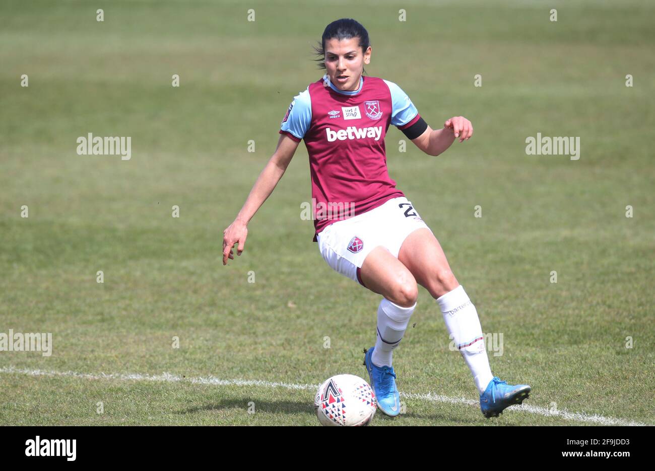DAGENHAM, ENGLAND - APRIL 18: Kenza Dali of West Ham United during The ...