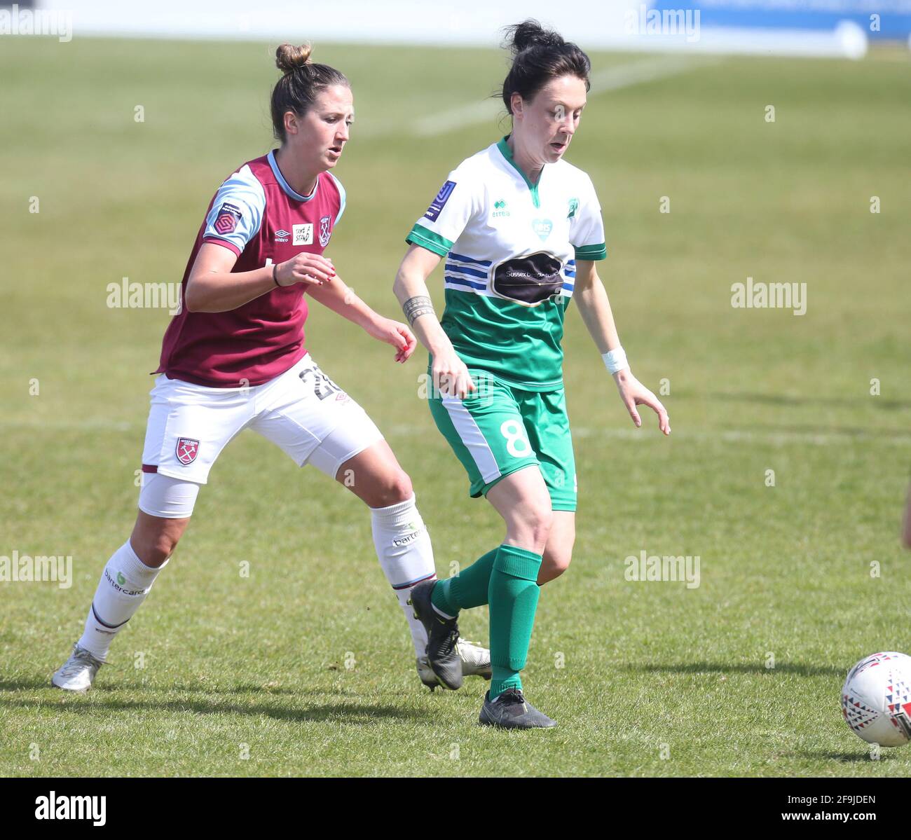 DAGENHAM, ENGLAND - APRIL 18: Gemma Simmonds of Chichester and Selsey ...