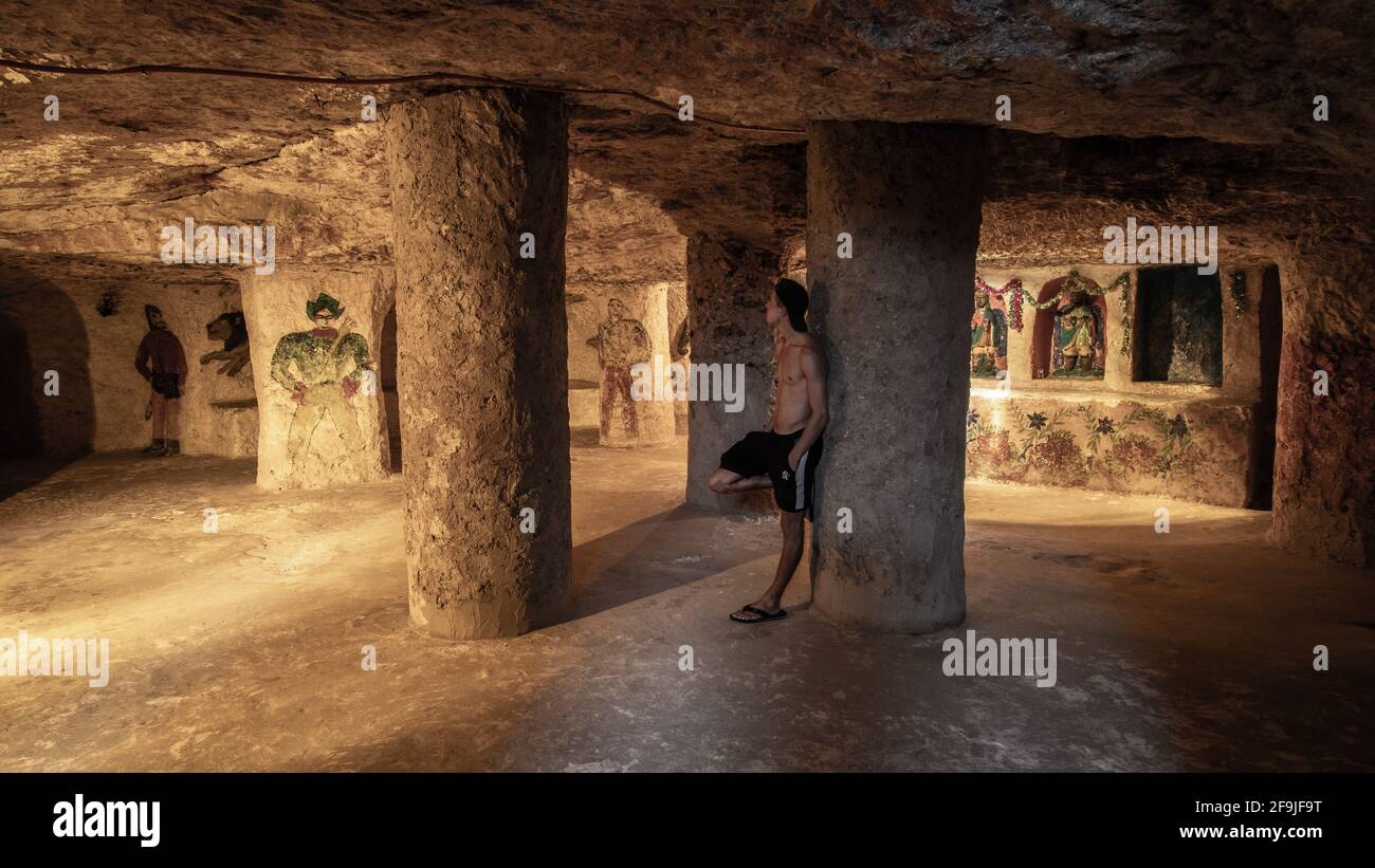 Tizimin, Mexico. Catacombs Stock Photo - Alamy