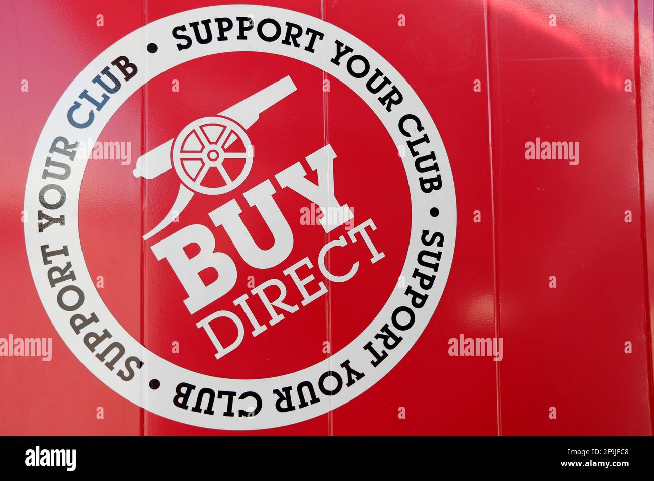 Football signage hi-res stock photography and images - Alamy