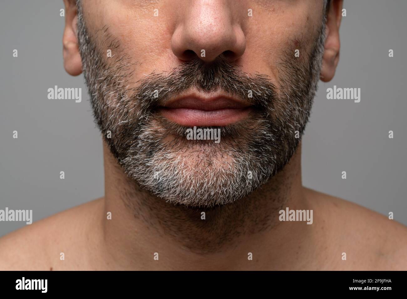 Old man chin beard hi-res stock photography and images - Alamy