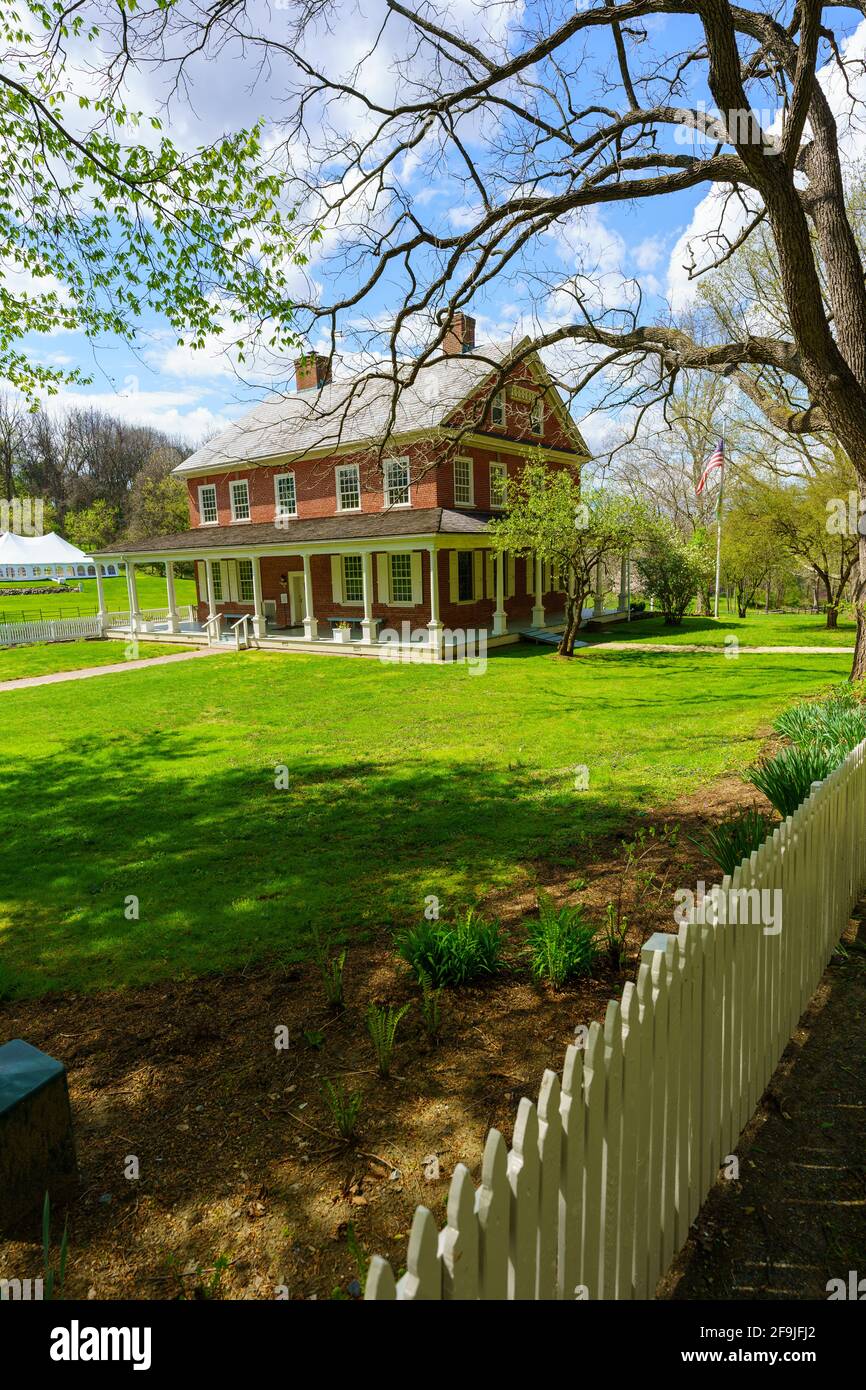 Lancaster, PA, USA - April 18, 2021: Edward Hand, adjutant general to ...