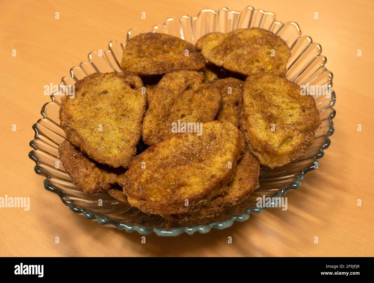 Traditional portuguese Christmas time dessert rabanadas aka fatias ...