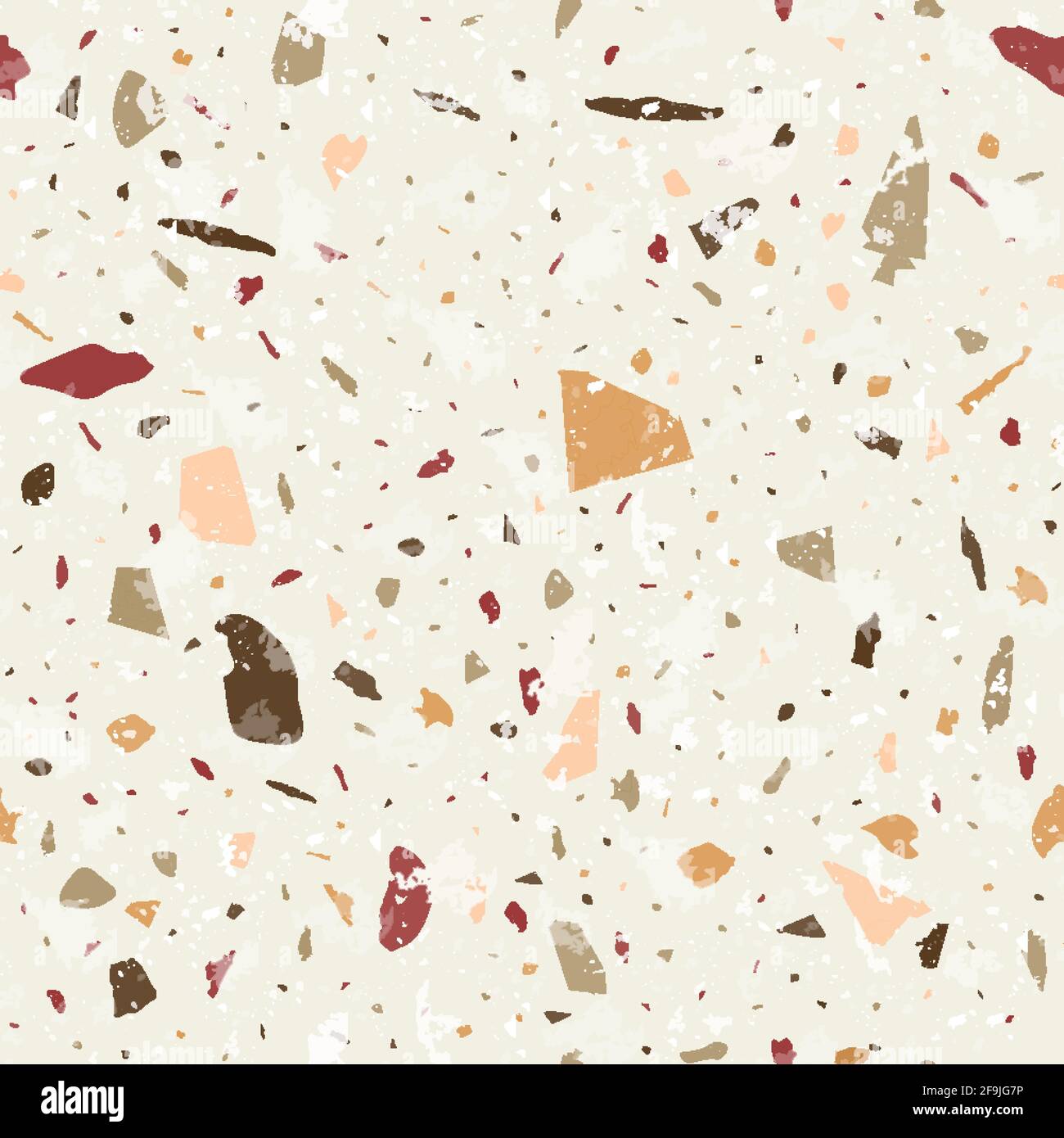 Terrazzo seamless pattern. Gentle classic flooring texture. Classy ...